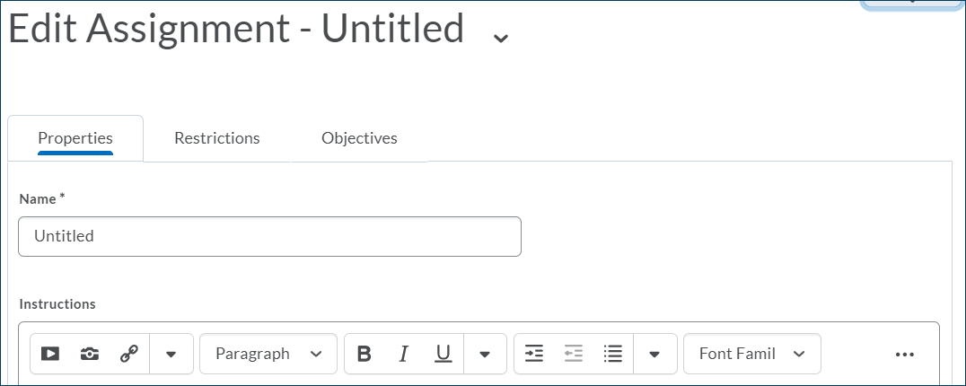 New Assignment Create/Edit Experience Available for Opt-In – The CIEL Blog